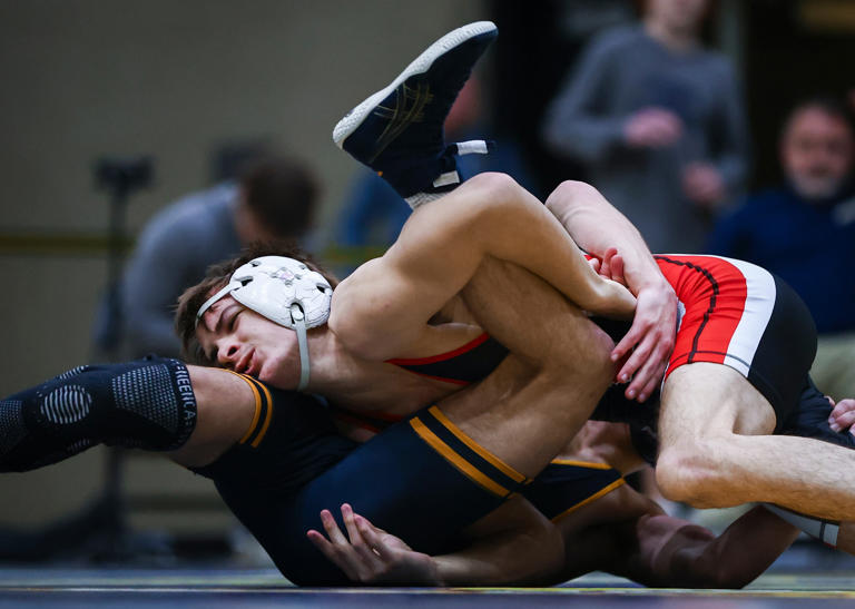 PIAA 2A team wrestling first round photos: Saucon Valley vs ...