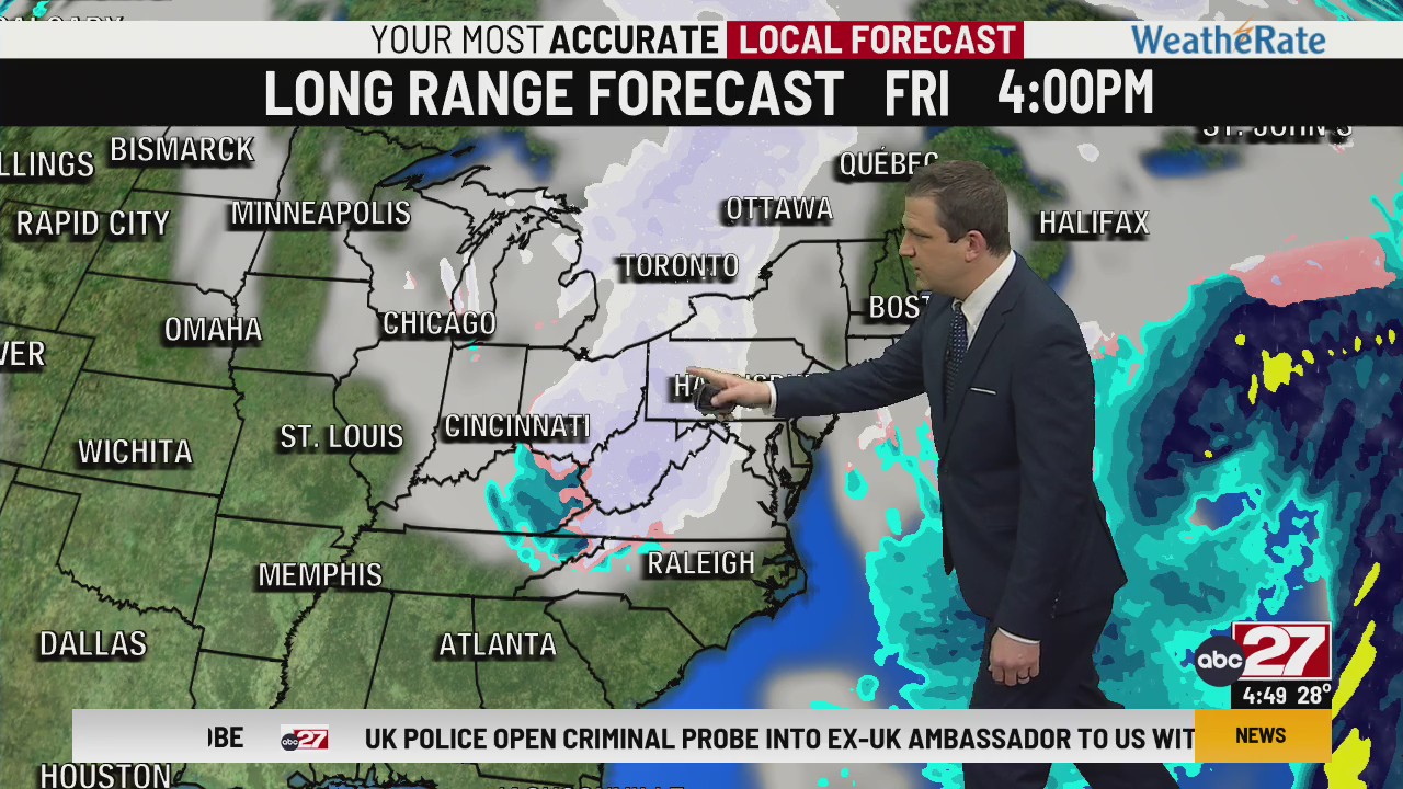 Brett's Wednesday morning first forecast