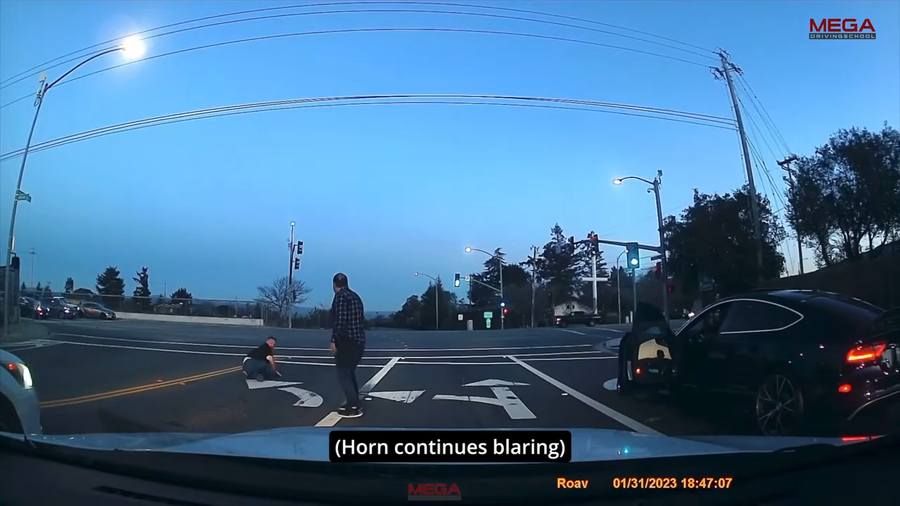What happens when road rage moves to a parking lot and it turns into a ...