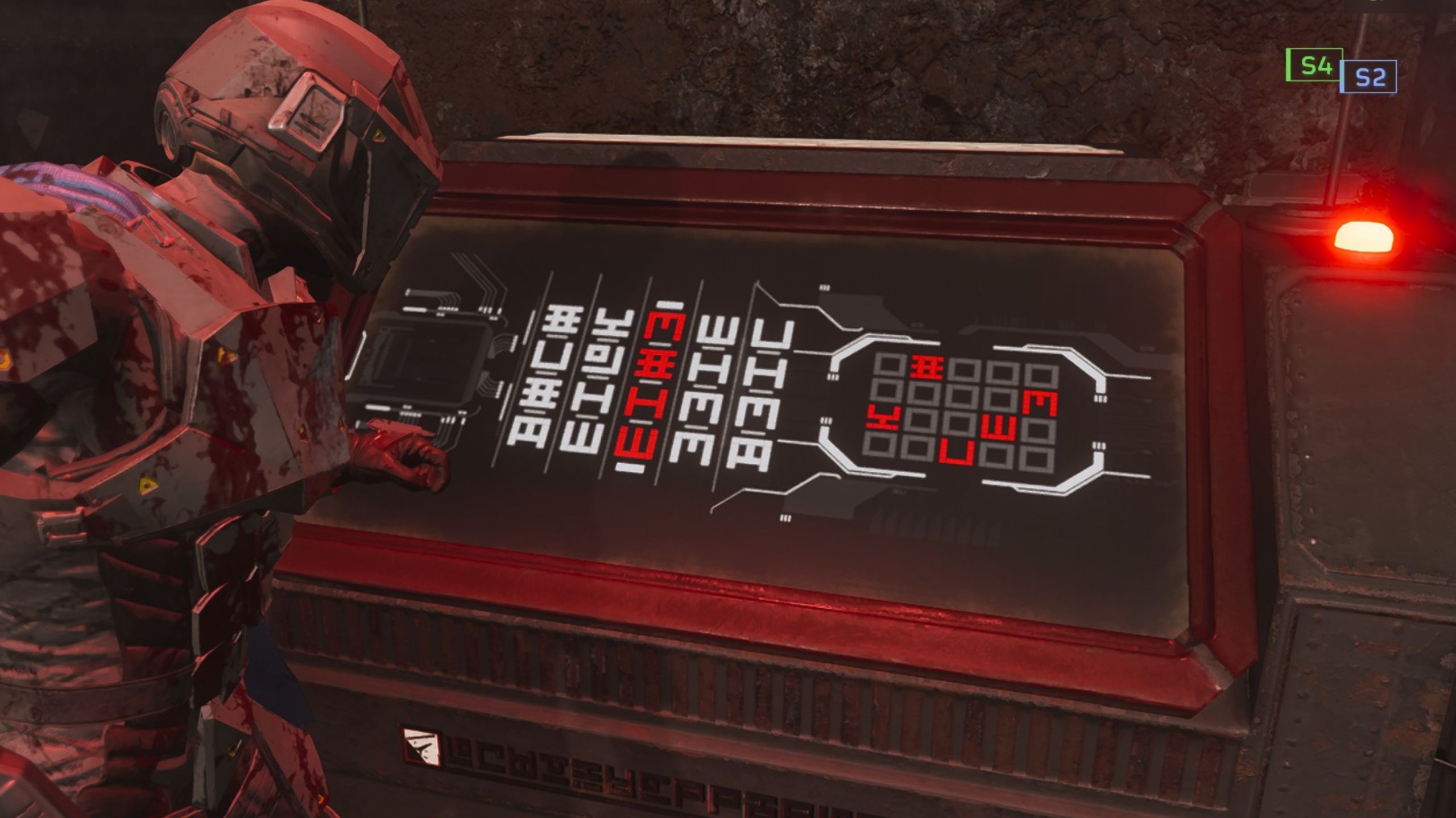Helldivers 2 terminal puzzle solution (automaton symbols)