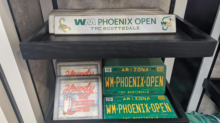 Check out the best merchandise at the WM Phoenix Open at TPC Scottsdale