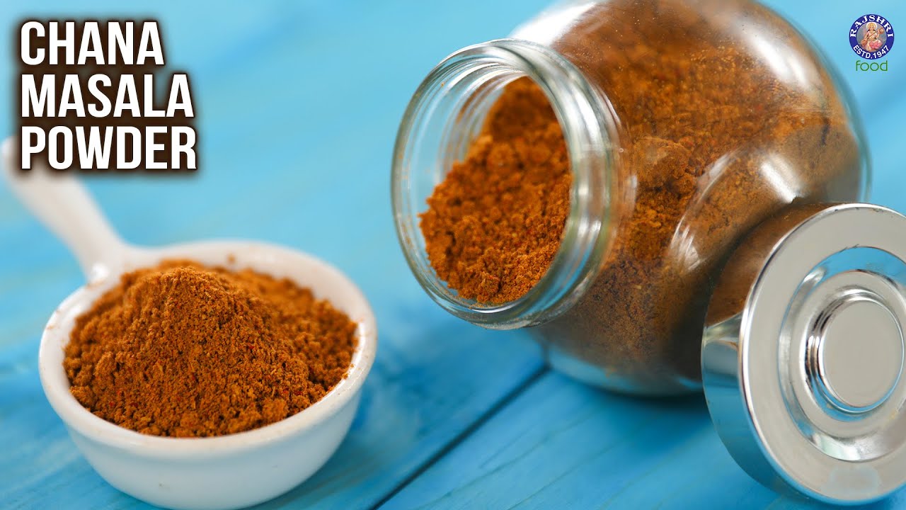 How to make chana masala powder
