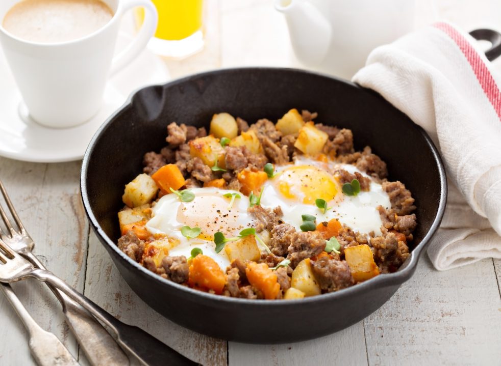 5 chain restaurants famous for massive breakfast skillets
