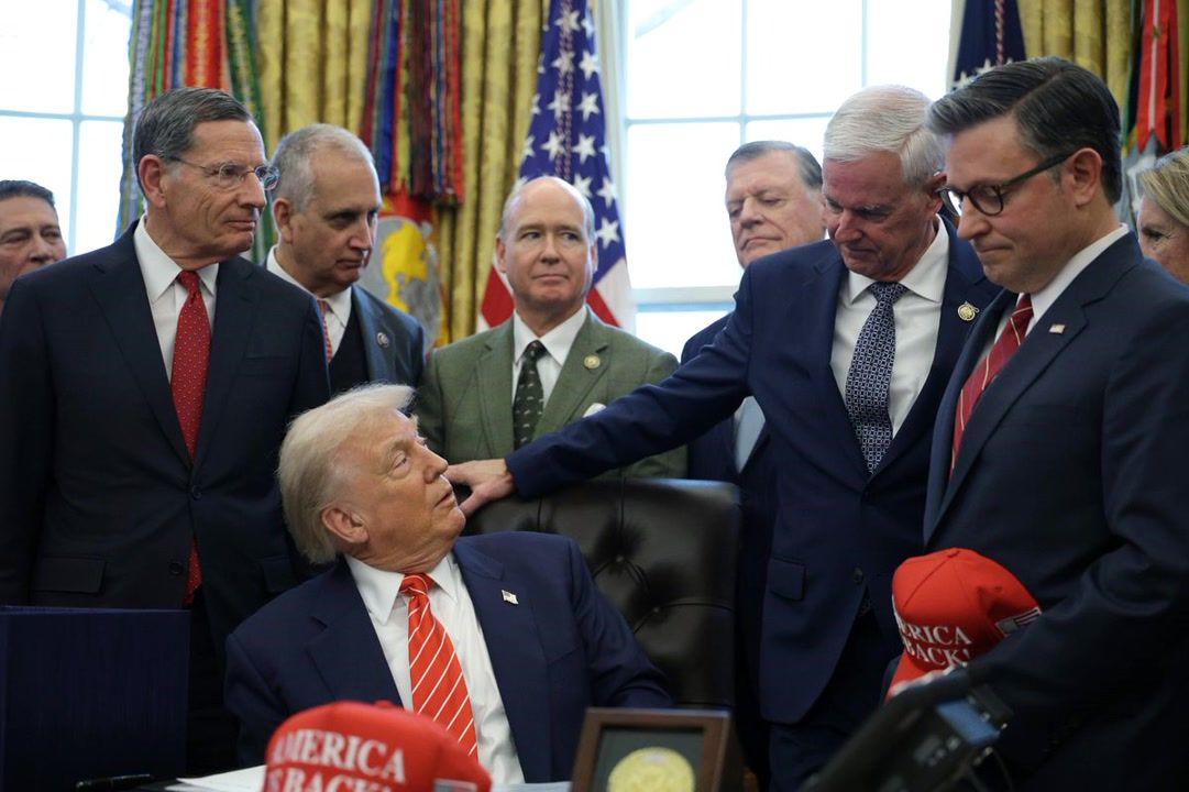 Trump remarks to widowed Rep. Steve Womack