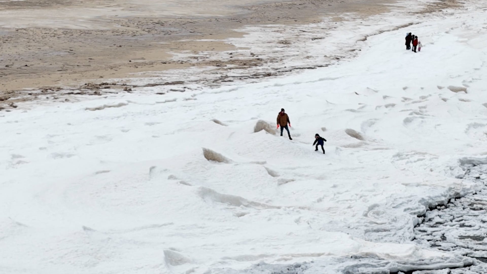 Rescues prompt safety warnings. Why officials say to avoid 'shelf' ice