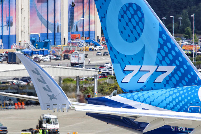 Report: Boeing plans first flight of production 777X