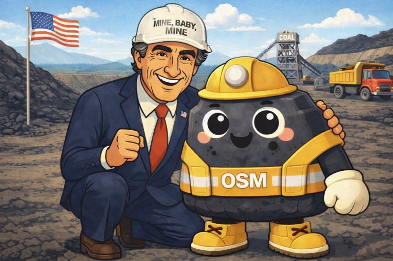 Trump administration unveils coal mascot 'Coalie'