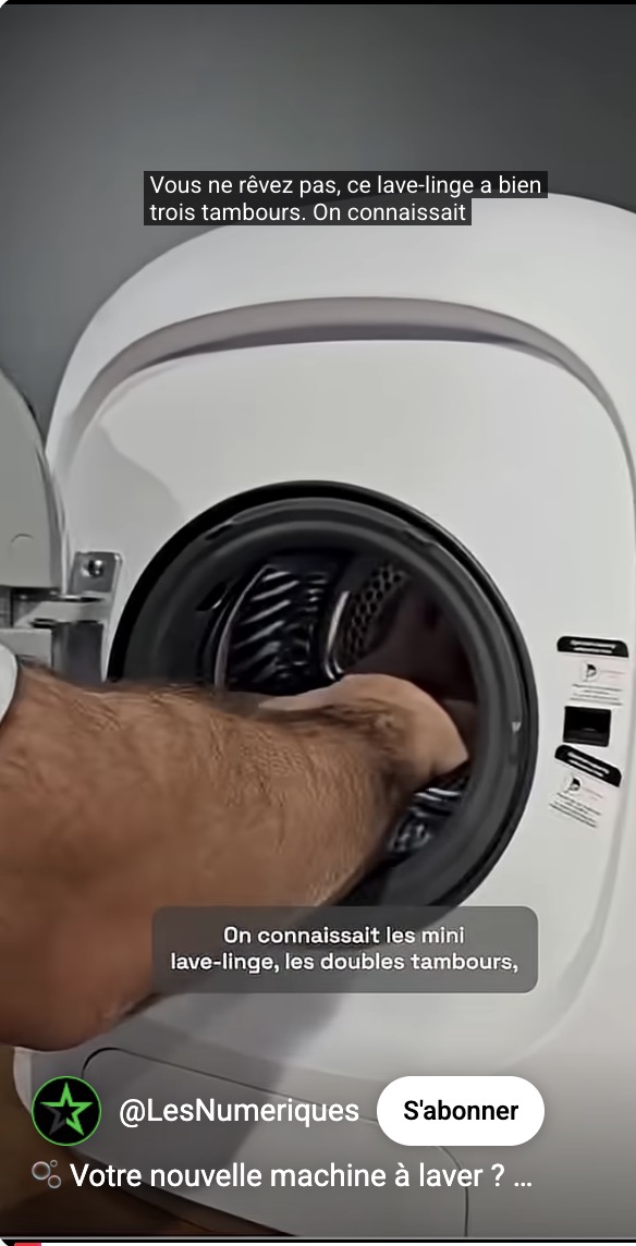 🫧 Votre nouvelle machine à laver ? #électroménager