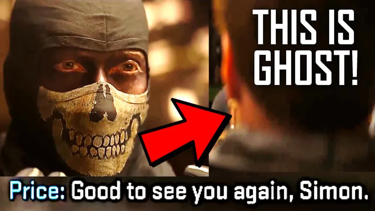 Ghost face reveal cutscene MW2 Ghost takes off his mask Modern Warfare ...