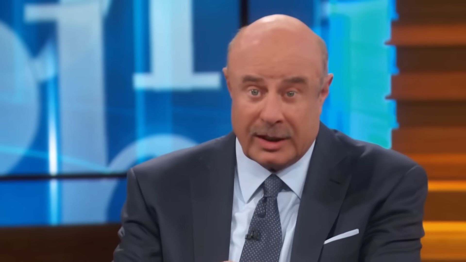 Dr Phil lost his patience - America watched the silence