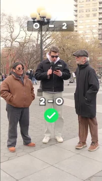 Can you beat the grandpa in trivia?