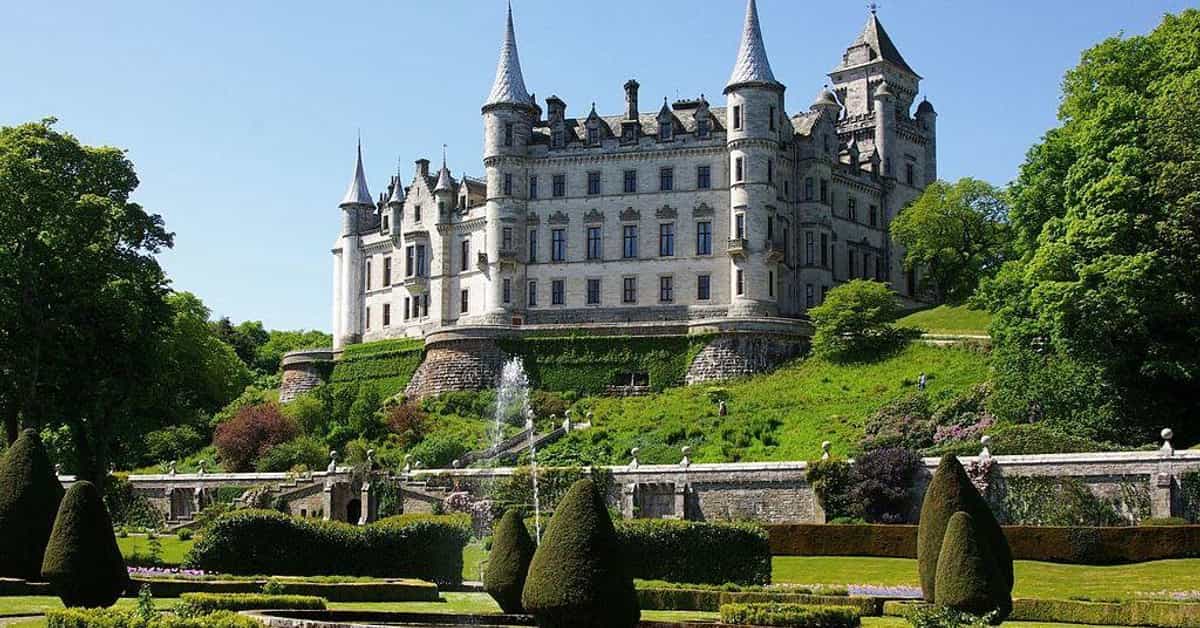 Old medieval castles still in use