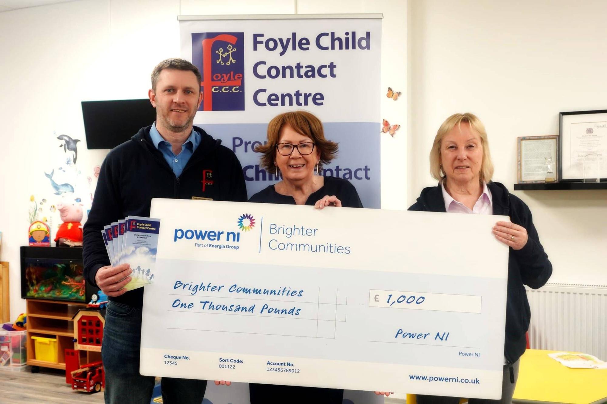 Power NI brings new energy to Foyle Child Contact Centre