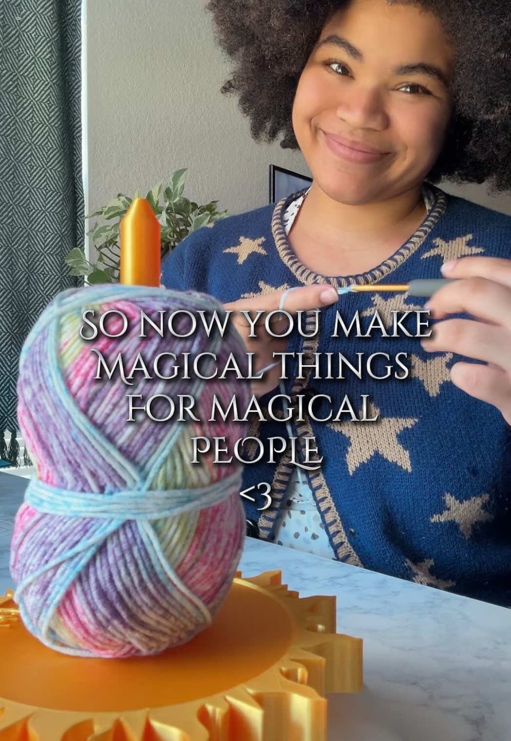 Magical yarn spinners for crochet lovers