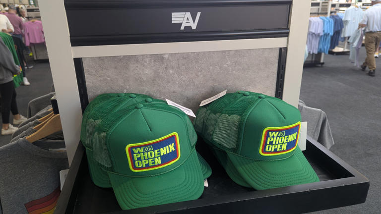 Check out the best merchandise at the WM Phoenix Open at TPC Scottsdale
