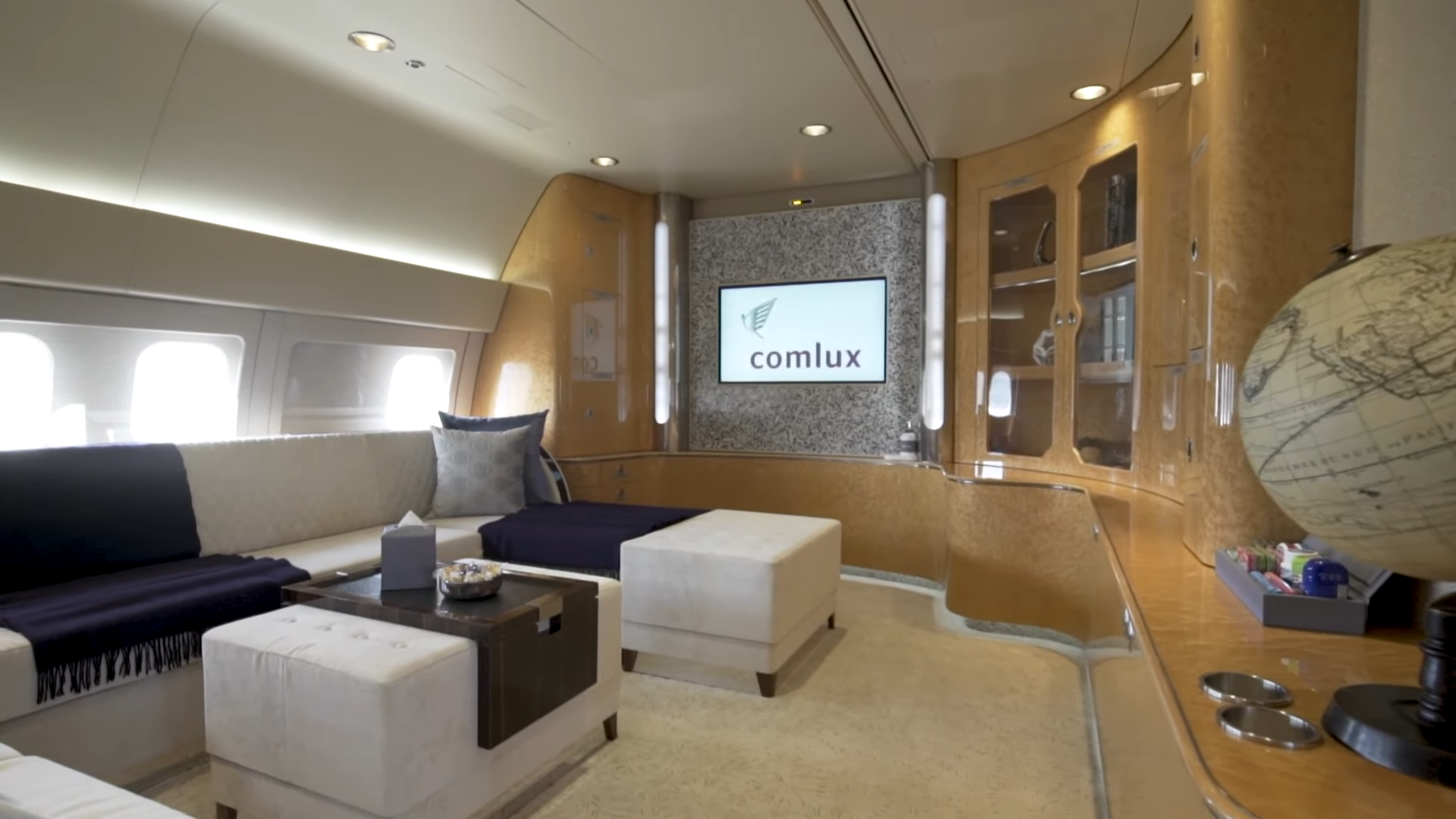 What it’s really like inside a private Airbus jet built like an apartment