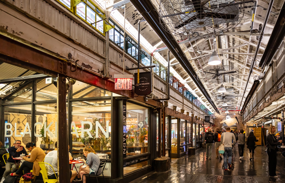 Famous food halls for a quick, authentic meal
