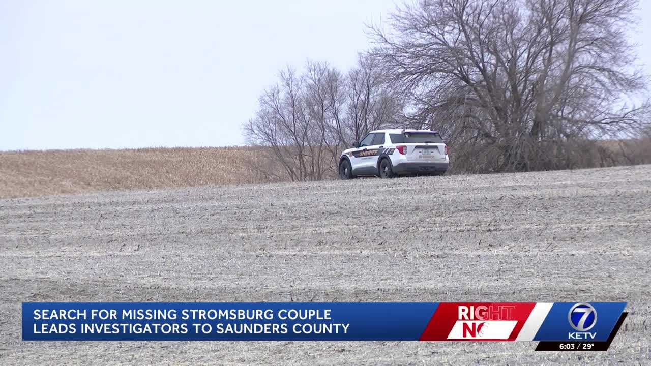 Search continues early Wednesday morning for missing Nebraska couple