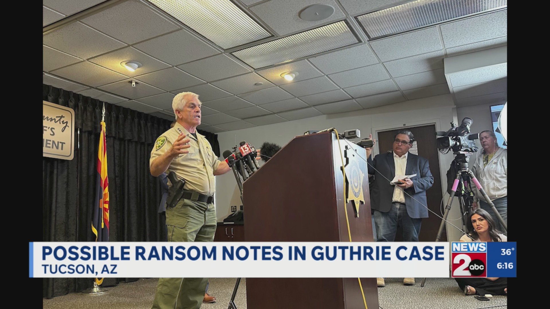Possible ransom note in Nancy Guthrie case