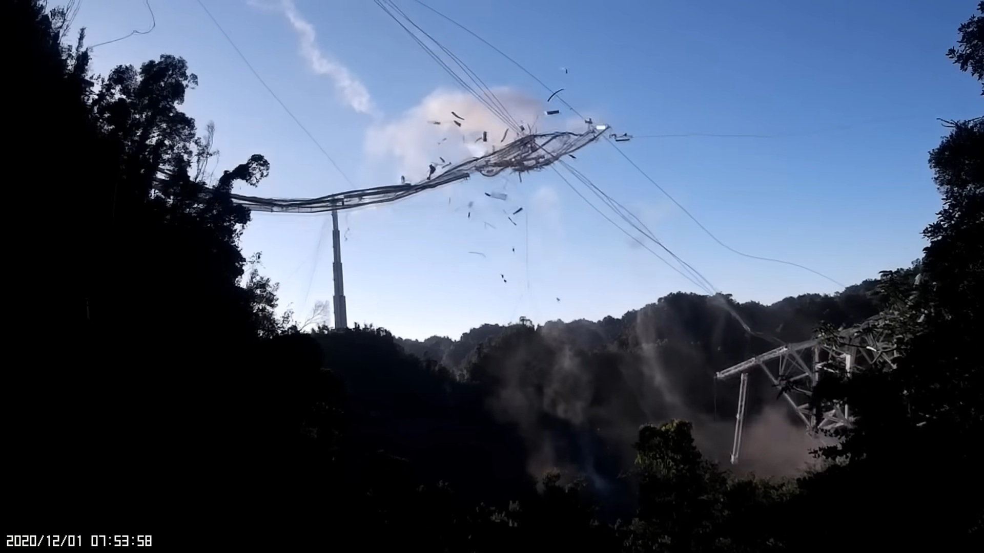 One cable failed – the telescope was finished