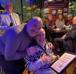Tenby Male Choir and Wynne Evans honour members at annual dinner