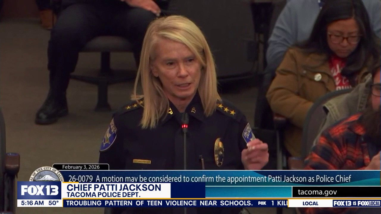 Tacoma Police Chief Patti Jackson confirmed in WA