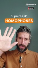 Les homophones