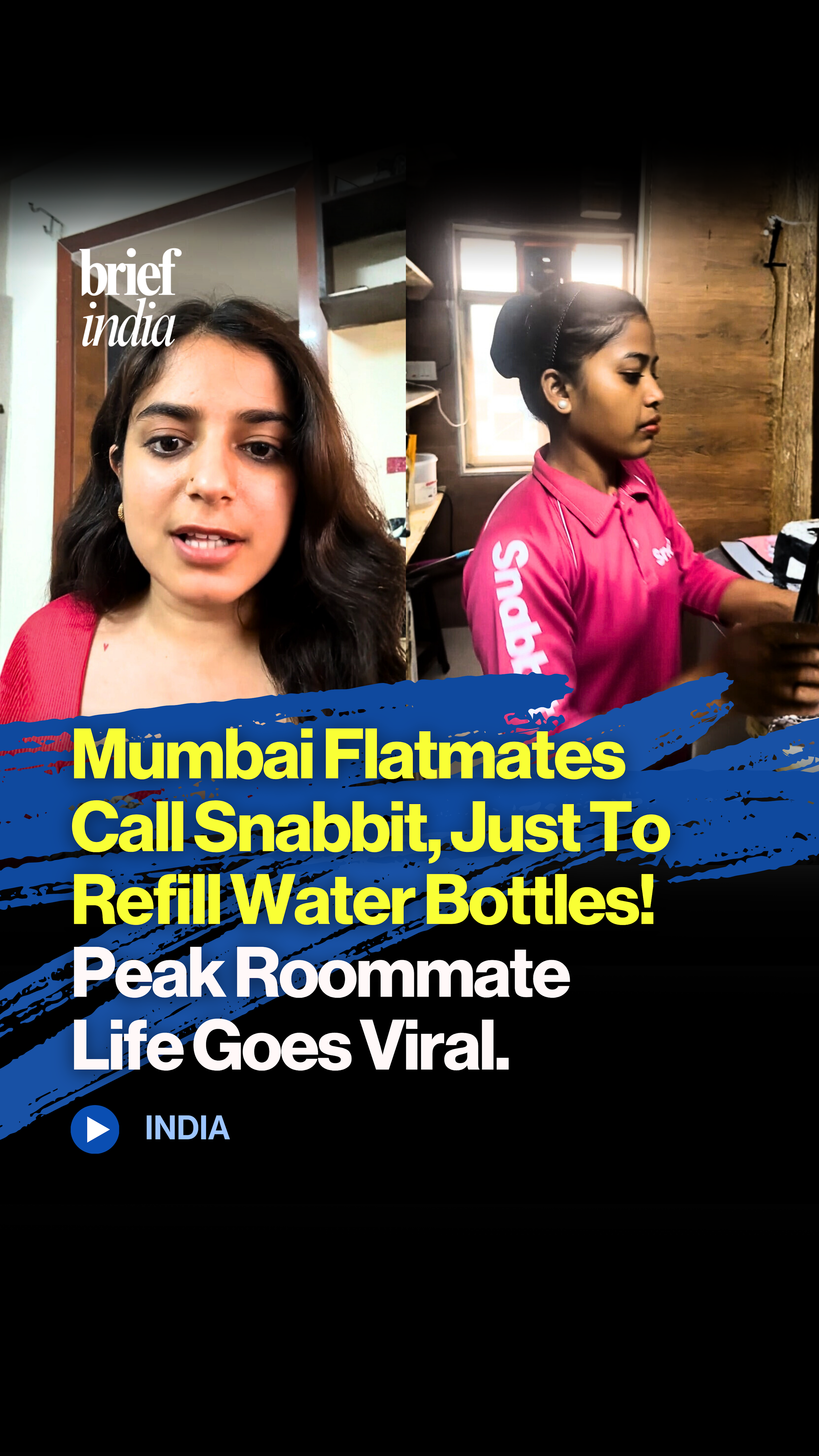 Mumbai flatmates call Snabbit just to refill water bottles, peak ...