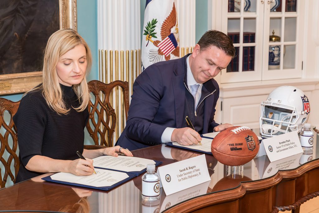 State Department, NFL partner to advance sports diplomacy efforts