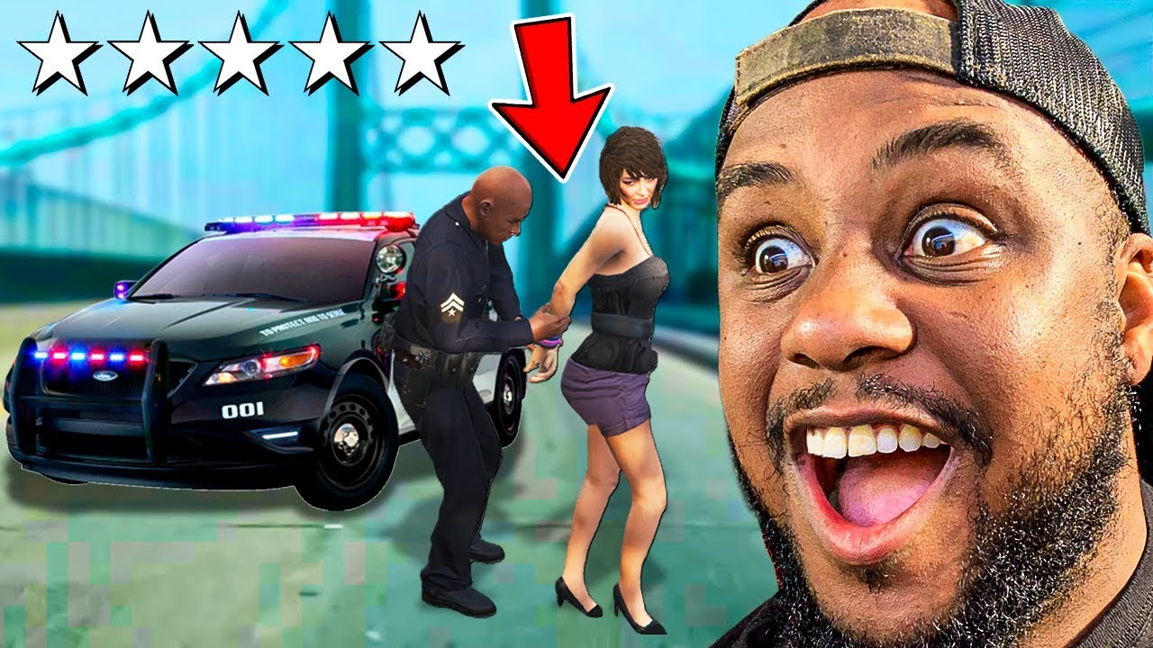 Playing as a police officer in GTA 5