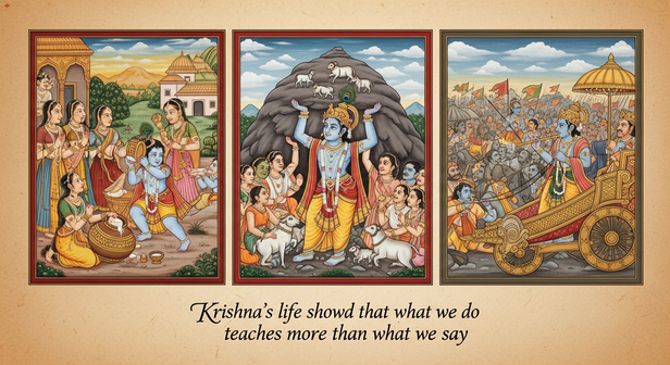 Why did Krishna’s flute speak louder than his words?