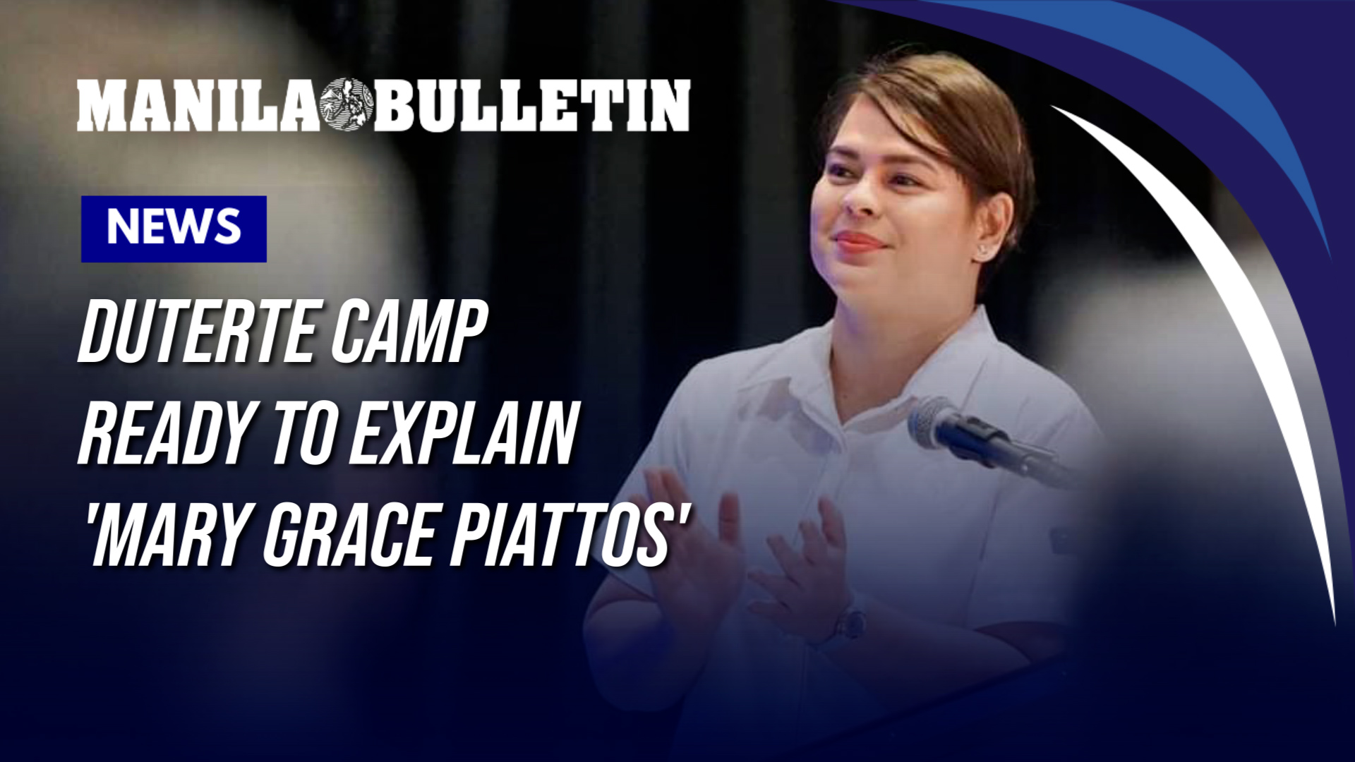 Duterte camp ready to explain 'Mary Grace Piattos'