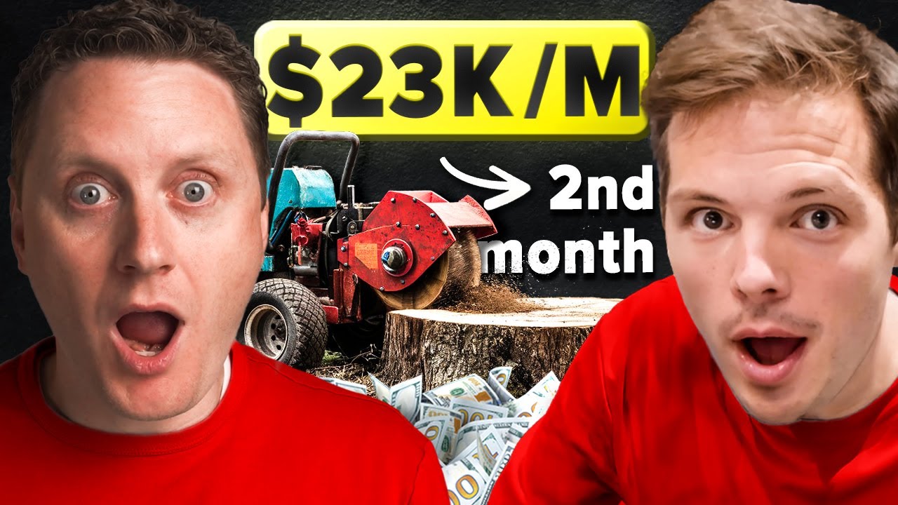 How Tyler Mumford built a $69K stump grinding business from scratch ...