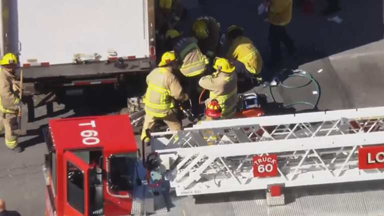 Man in North Hollywood in critical condition after being trapped under ...