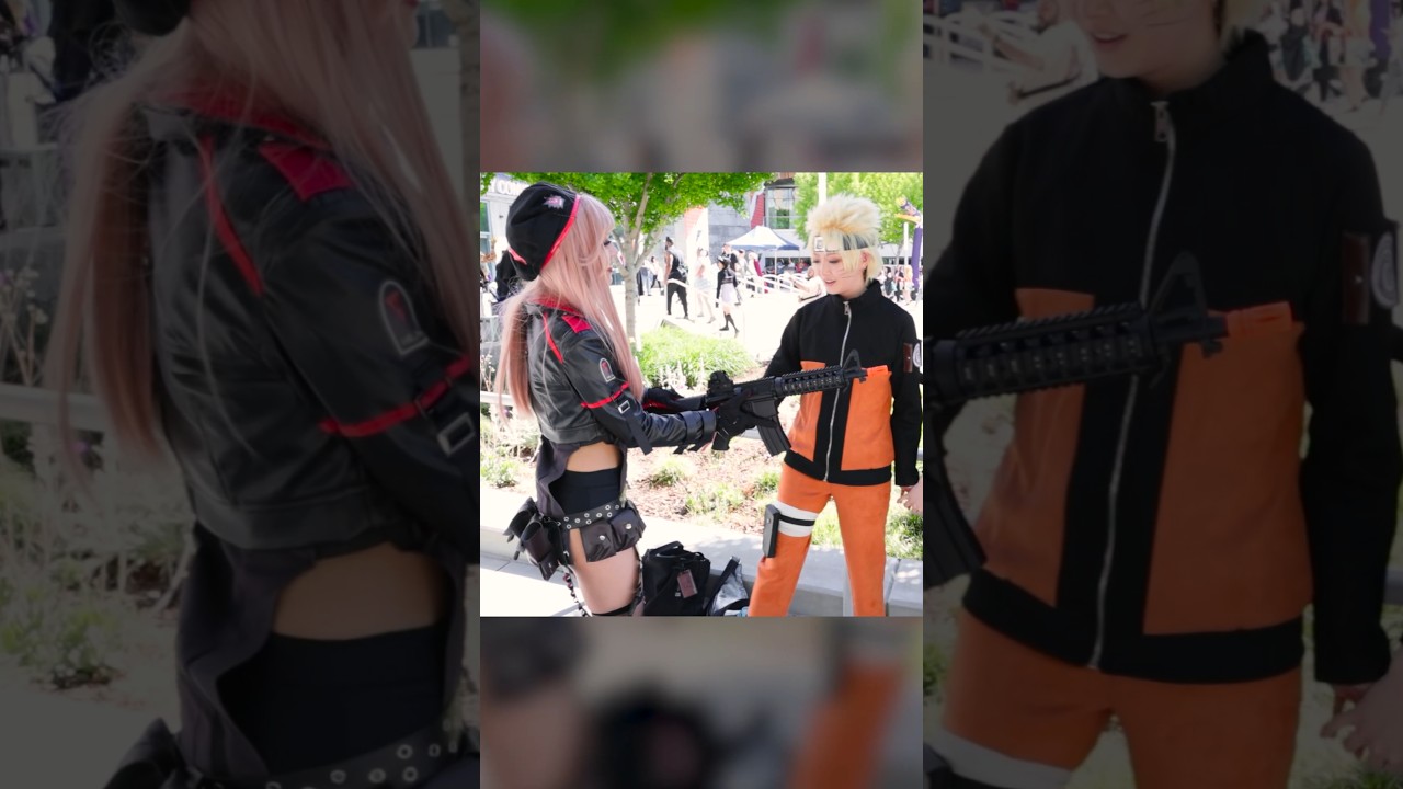 Rapi meets Naruto and Sasuke in this epic anime crossover