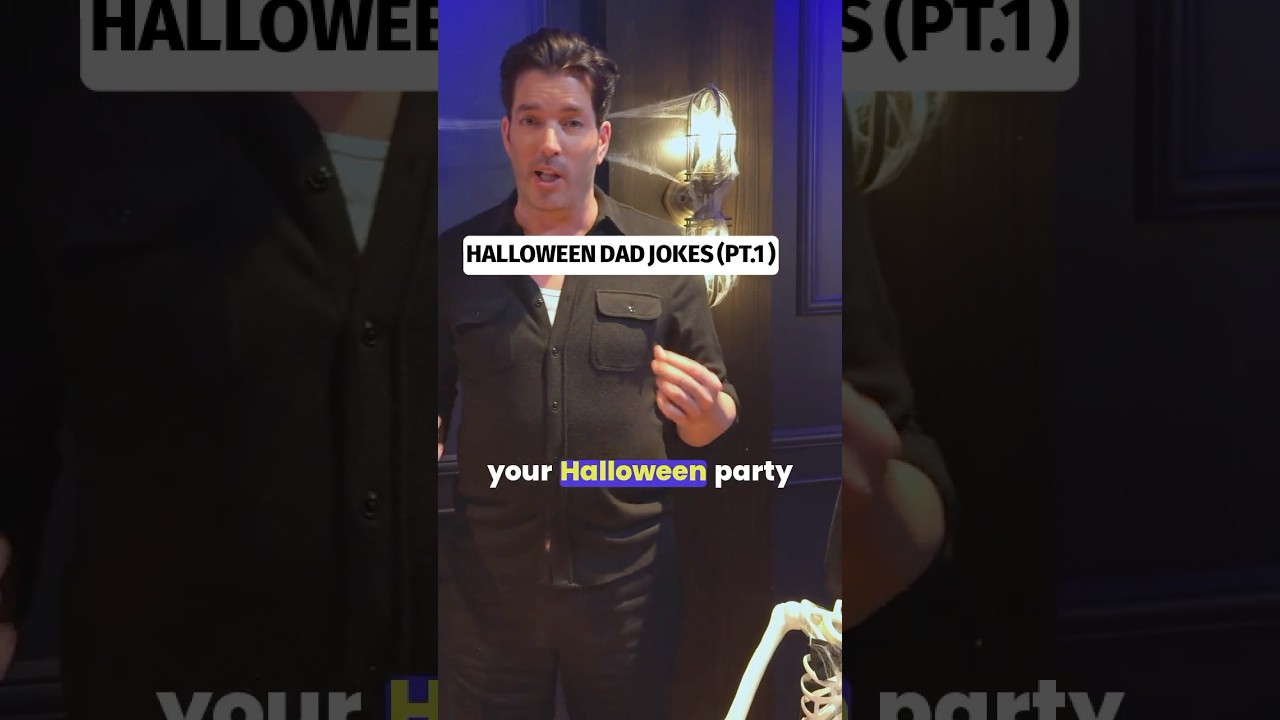 Halloween dad jokes with the Property Brothers