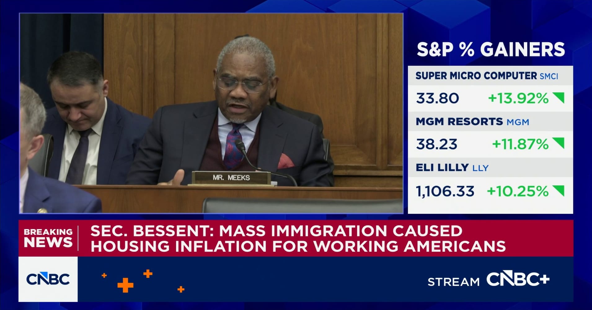 Rep. Gregory Meeks to Treasury Secretary Bessent: Stop being Trump’s ...