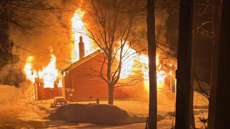 Fire destroys Durham home; resident displaced