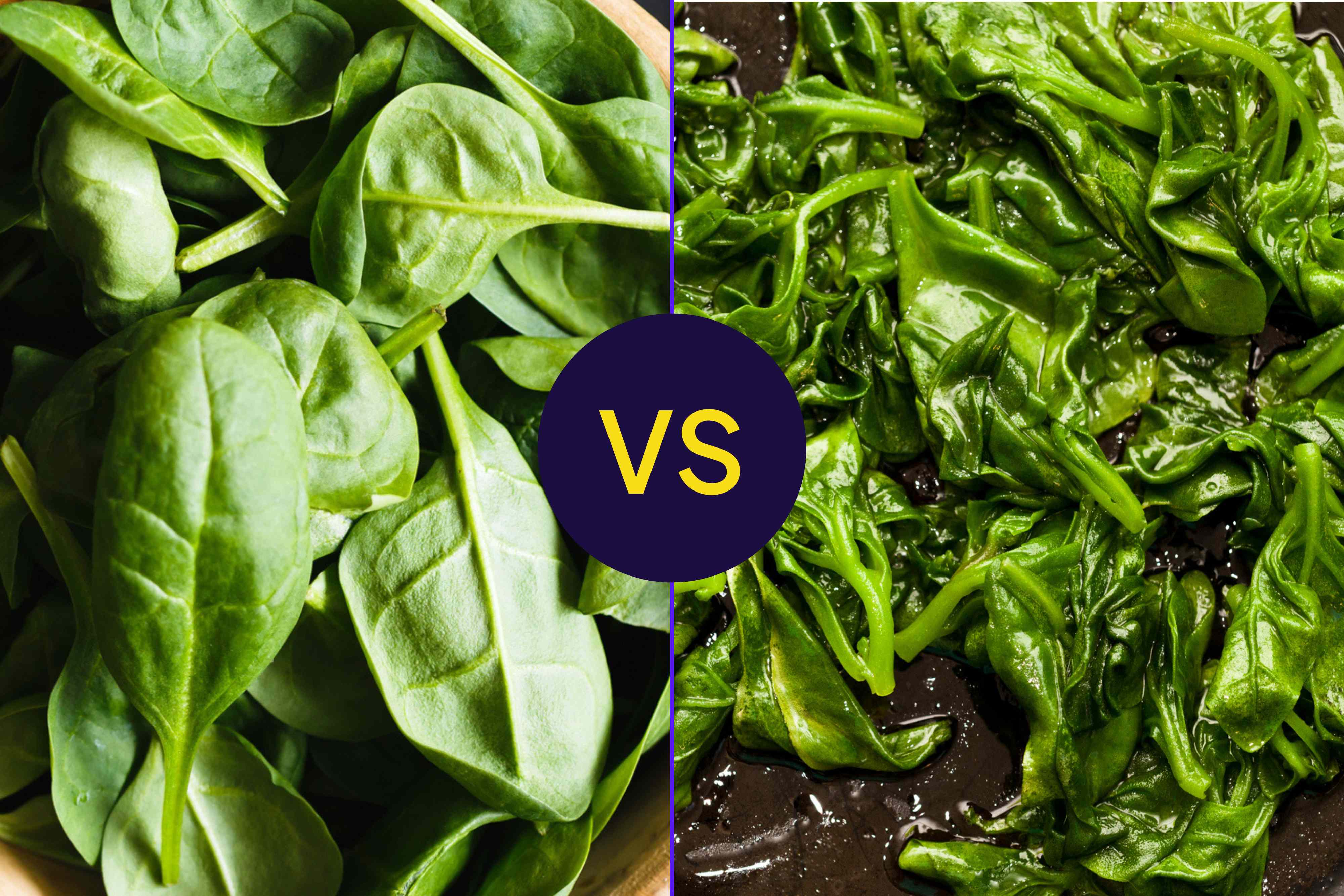 Raw spinach vs. cooked: Which is more nutritious?
