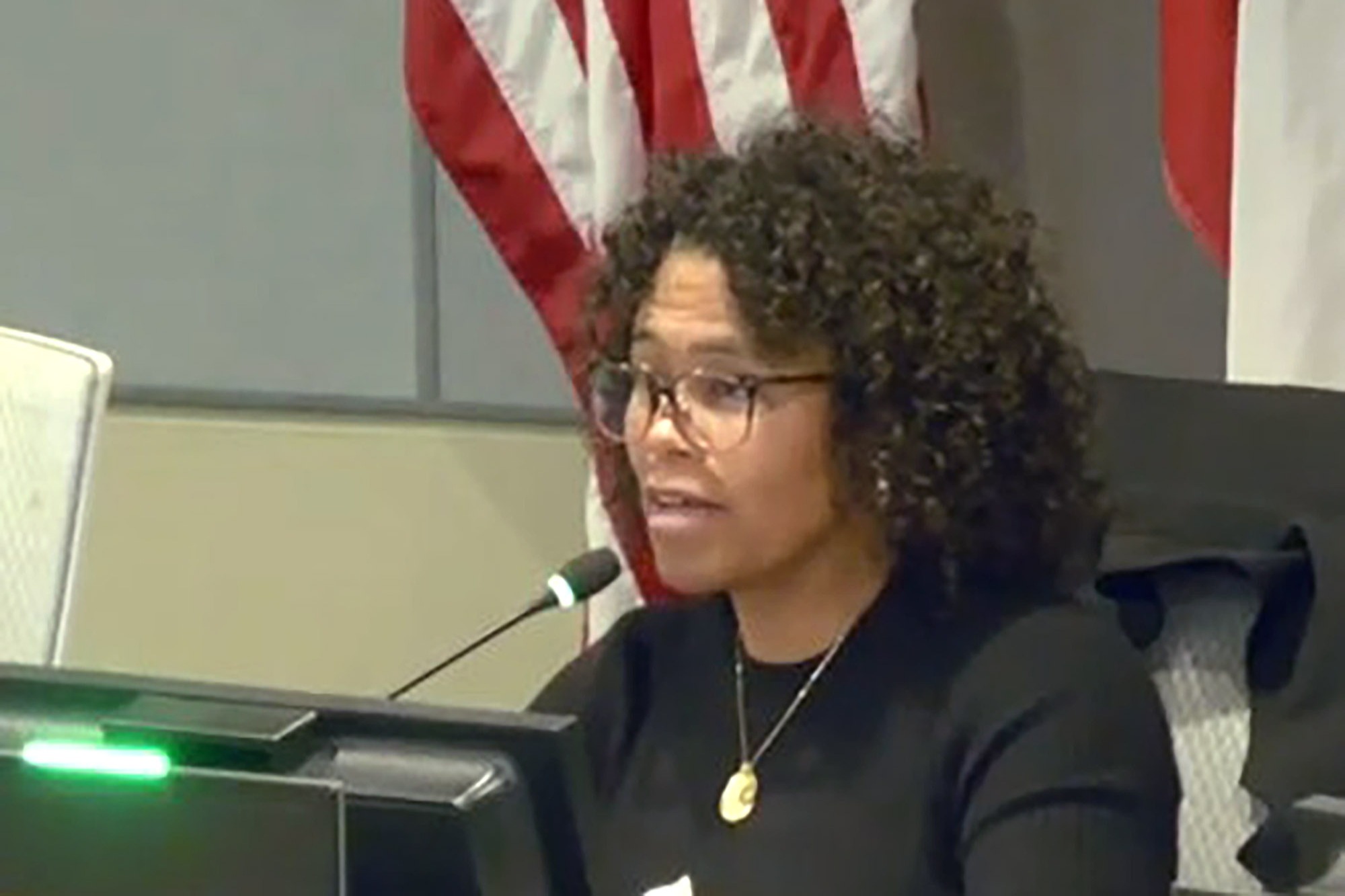 Woke California school board member loses it when staff uses word ...