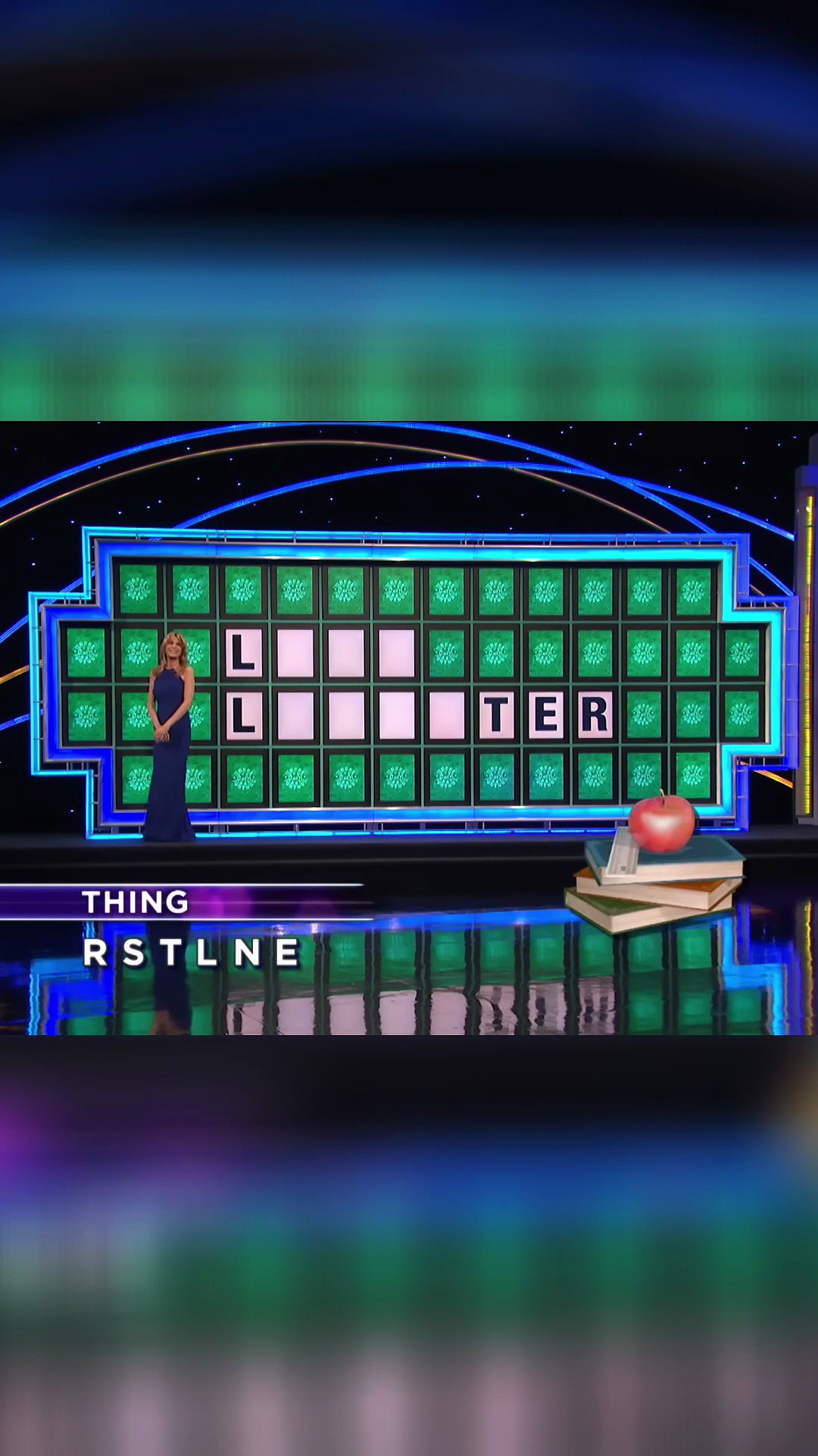 Everything is on the line for Sarah in this Wheel of Fortune bonus round