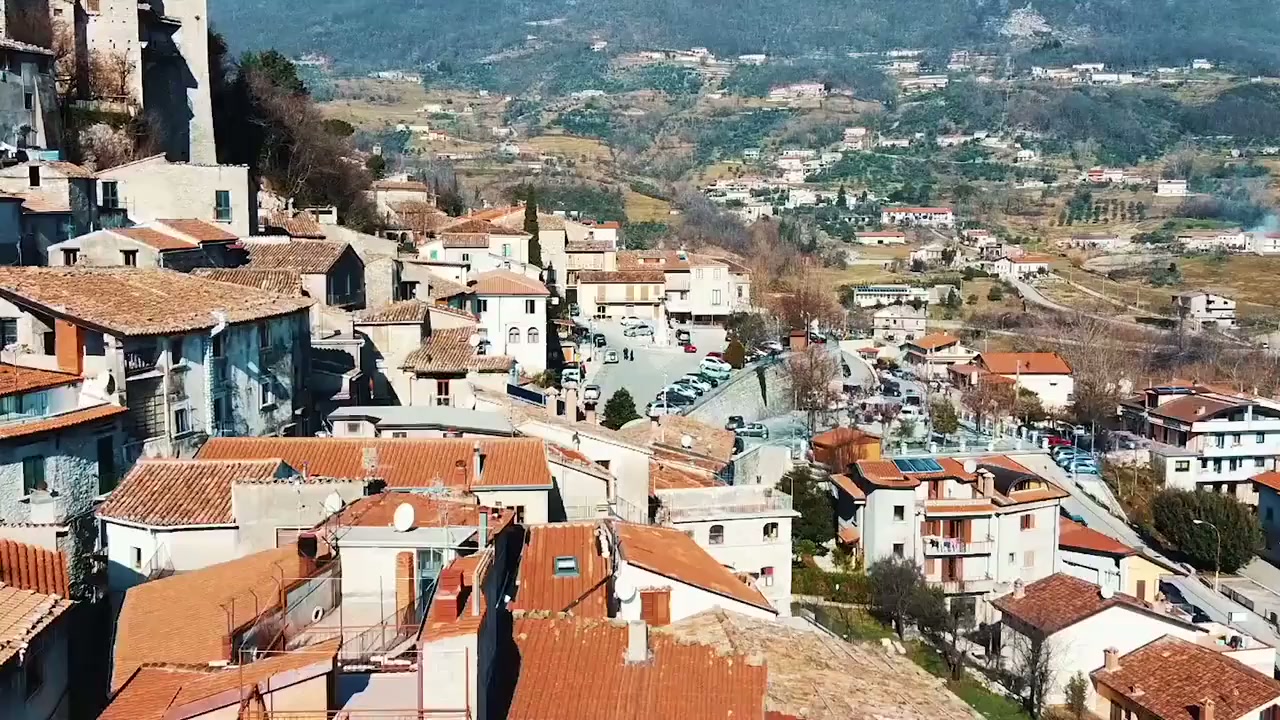 Vistas aéreas de la región italiana de Campania (parte 2)