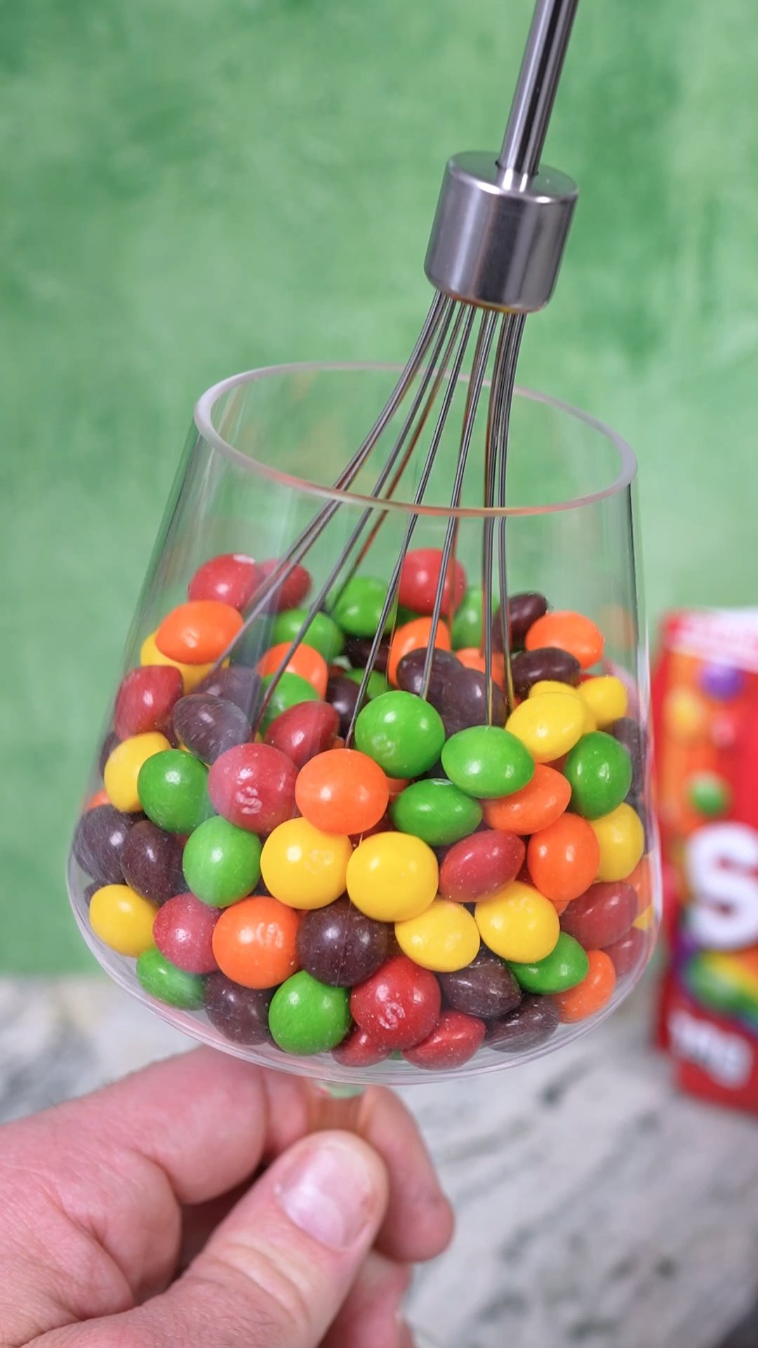 Skittle trick my first wife taught me