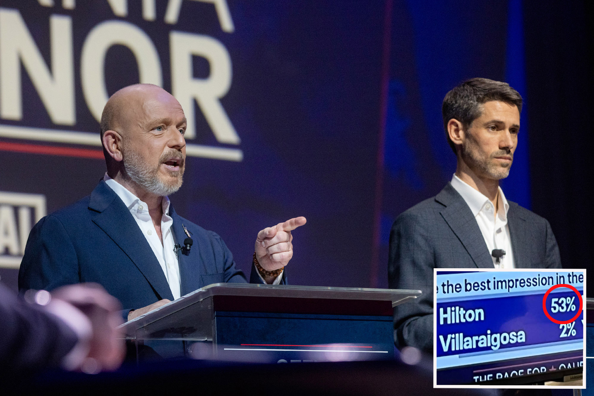 Viewers spot shock 'winner' of California governor debate