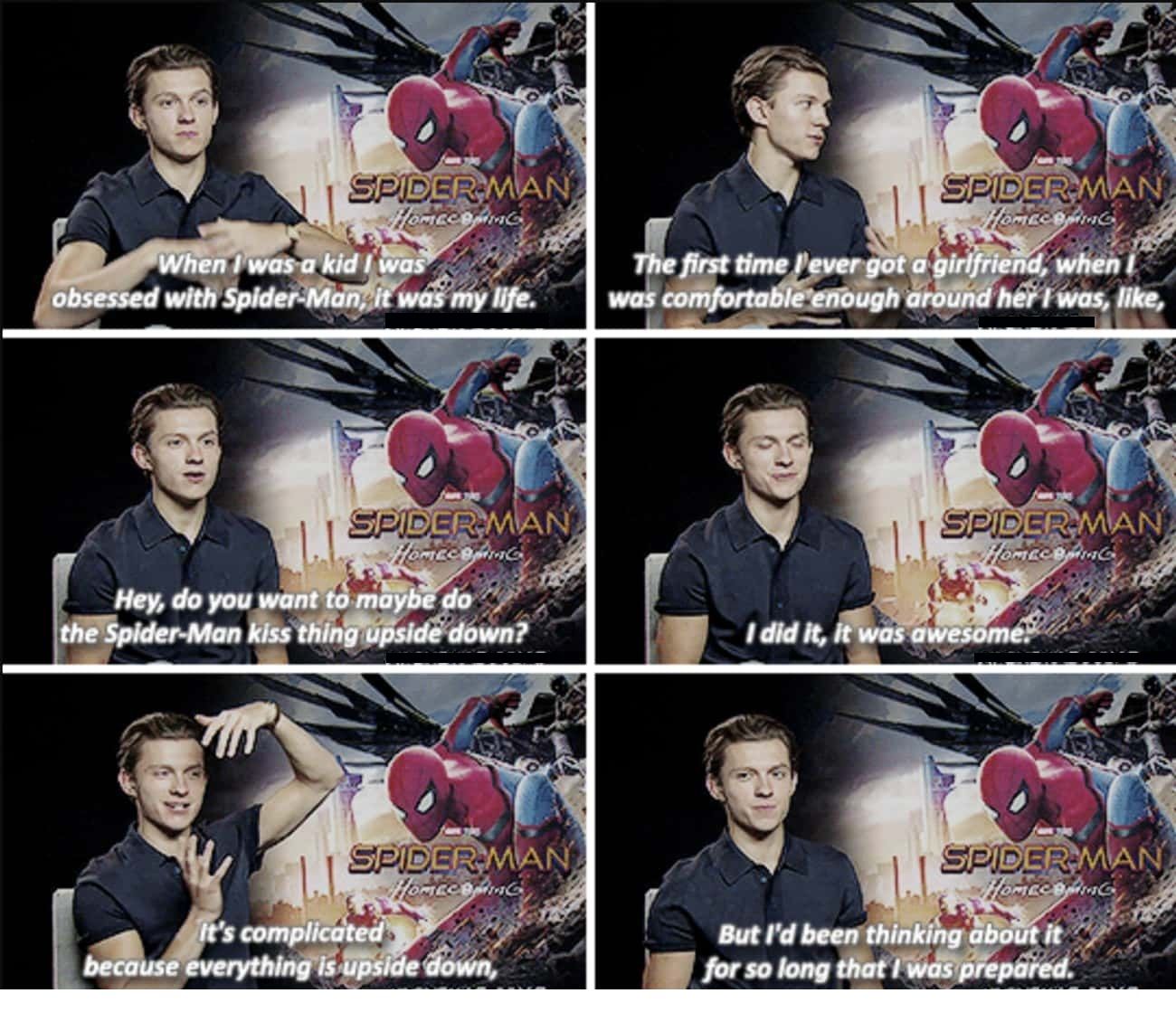 Spider-Man stars: Interview moments that stick