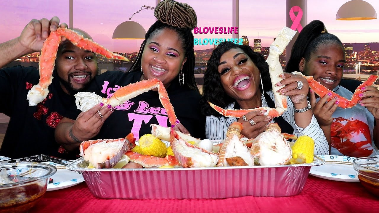 Seafood boil fun with T and Lee TV