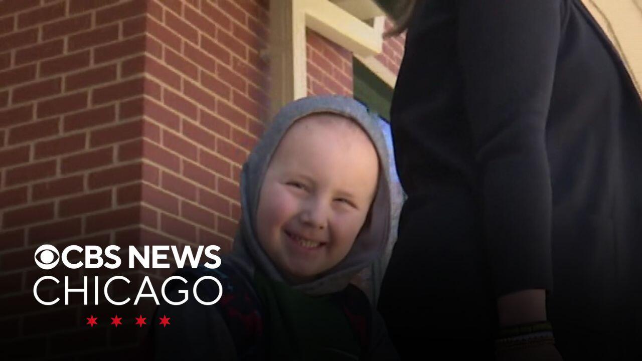 7-year-old Alexander Brown of Illinois helps pass Give Kids a Chance Act