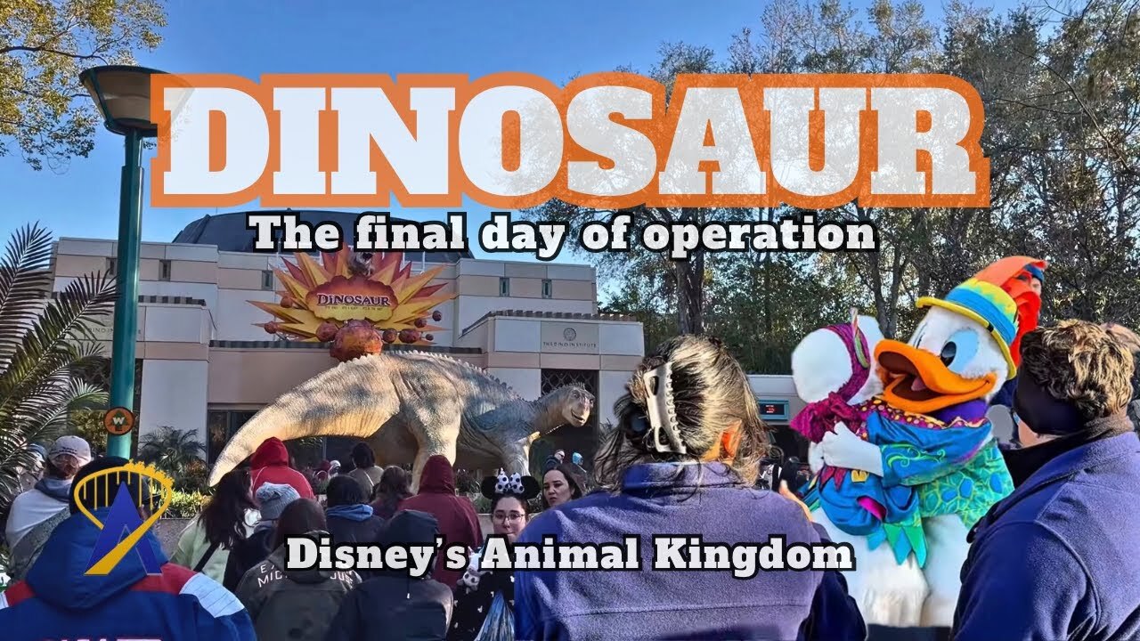 Highlights from the last day of Dinosaur at Disney’s Animal Kingdom