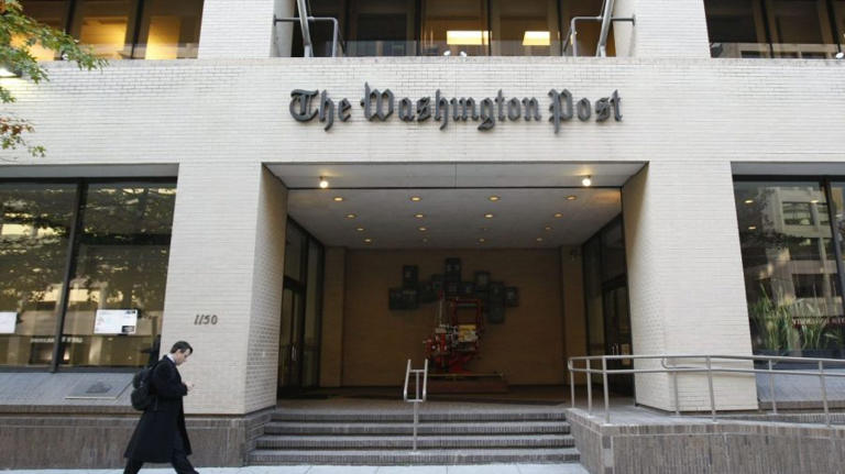 Washington Post says one-third of its staff being laid off across all ...