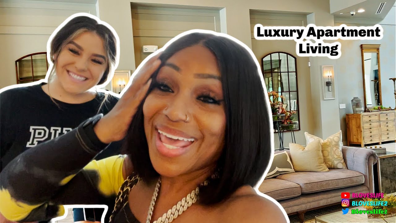 I took Nicole, of course, on a luxury apartment tour